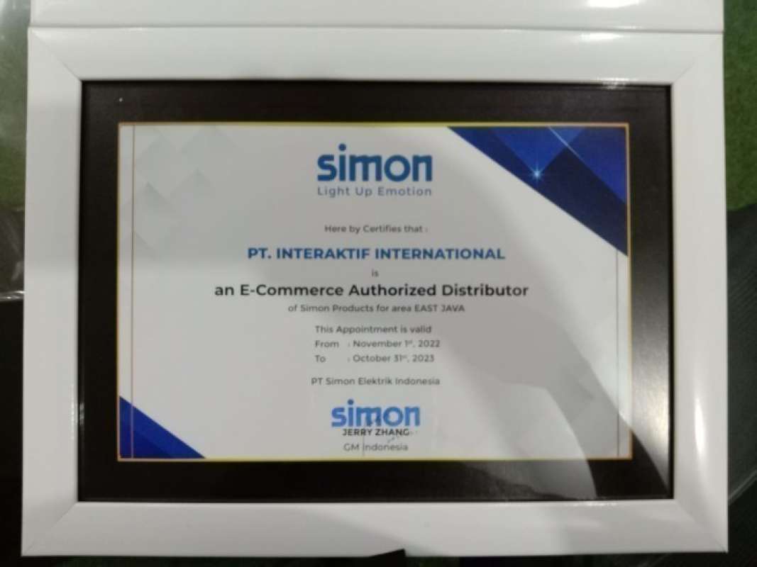 Jual Paket Simon Smart Home System Tipe Rumah 36 ( 1 Lantai ) Di Seller ...