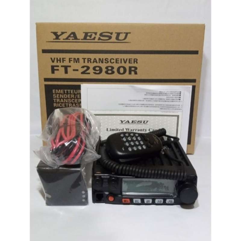 Promo Rig Yaesu Ft 2980 Ft 2980R/E Vhf Pengganti Yaesu 2900 R Vhf Diskon 2% di Seller Therbaith ...