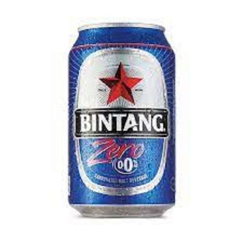 Promo BINTANG ZERO CAN 330ML (minuman bersoda) Diskon 10% di Seller ...