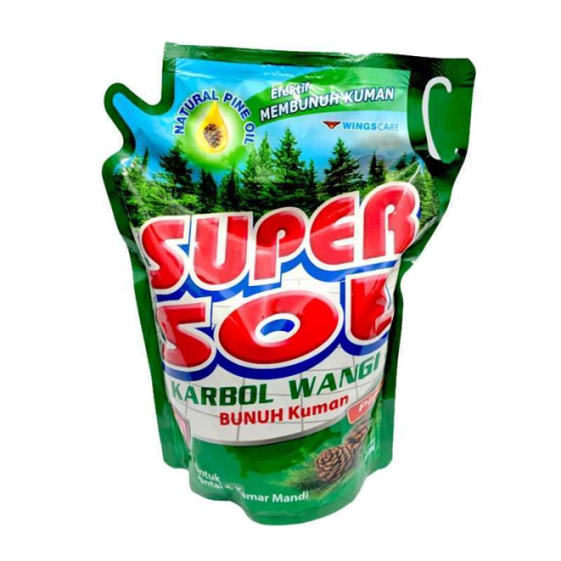 Jual Super Sol Karbol Wangi Pine Refill 1.8L di Seller Dede collection ...