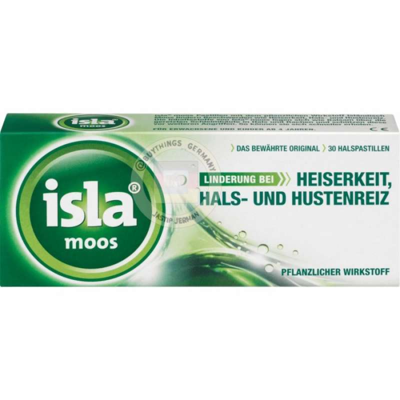 Promo Isla Moos Tablet Hisap Herbal untuk batuk atau sakit tenggorokan ...