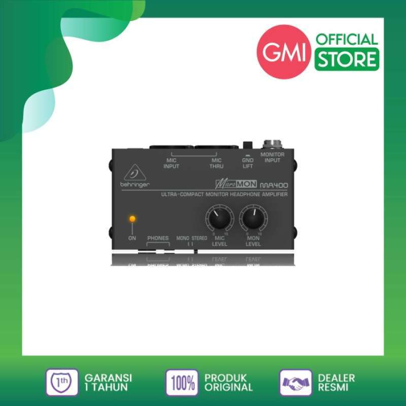 Jual Behringer Ma400 Micromon Monitor Headphone Amplifier Di Seller ...