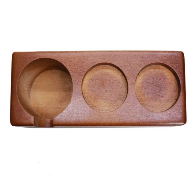 Promo Handle Base Powder Hammer Tempat Porta Dan Tamper 3 Lobang Qf-02 ...