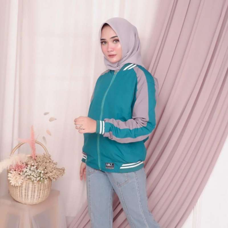Promo Skj Tosca |mnm X Amz| Jaket Bomber / Motor Unisex 2 In 1 ...