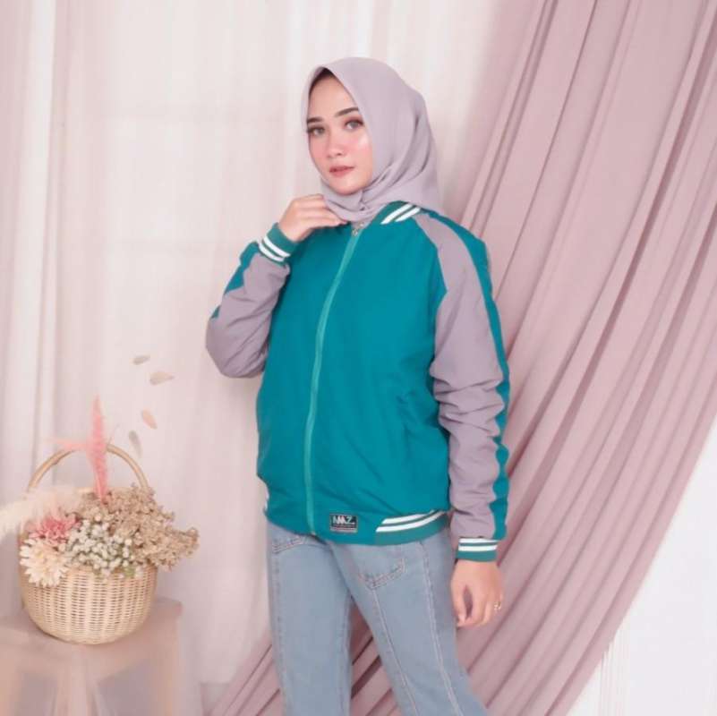 Promo Skj Tosca |mnm X Amz| Jaket Bomber / Motor Unisex 2 In 1 ...