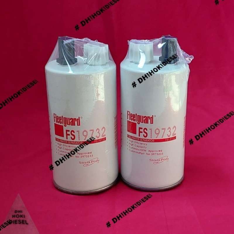 Promo FS19732 Fuel / Water Separator Fleetguard Diskon 23% di Seller ...