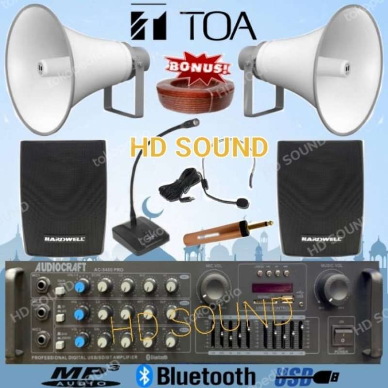 Promo PAKET SOUND SYSTEM TOA MASJID & MUSHOLA UNTUK LUAR - DALAM ...