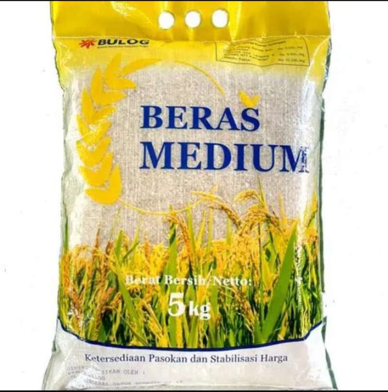 Jual Beras Bulog Medium 5kg Di Seller Ej Colection - Mojojejer, Kab. Jombang | Blibli