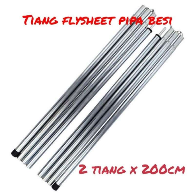 Promo Tiang Flysheet Pipa Besi Ringan Dan Simple Diskon 35% di Seller ...