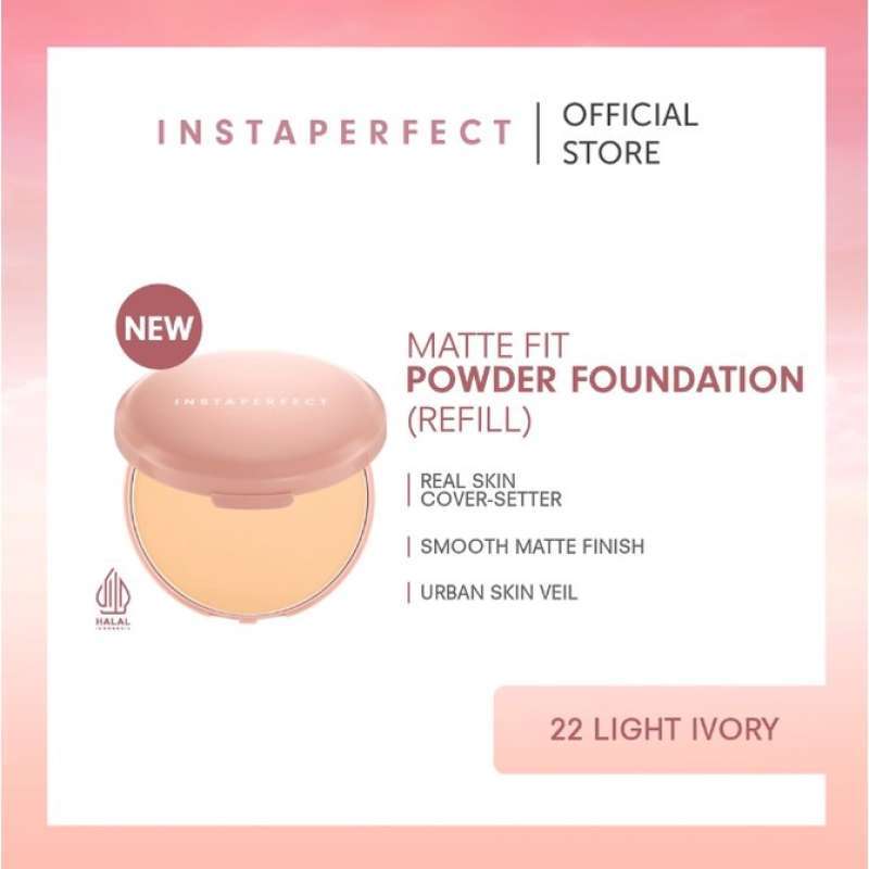 Promo Wardah Instaperfect Refill Matte Fit Powder Foundation Spf 20 Pa ...
