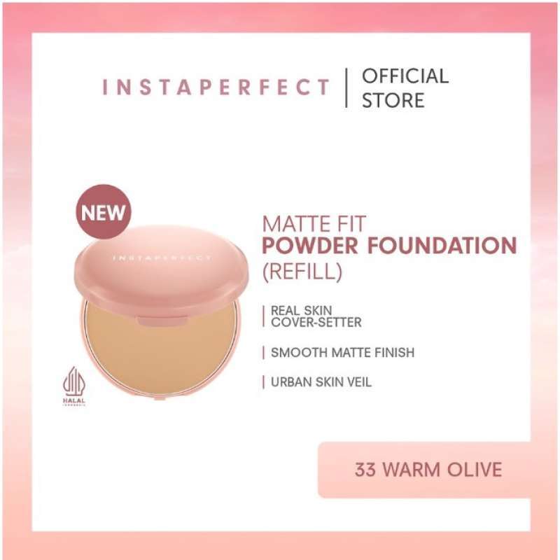 Promo Wardah Instaperfect Refill Matte Fit Powder Foundation Spf 20 Pa ...