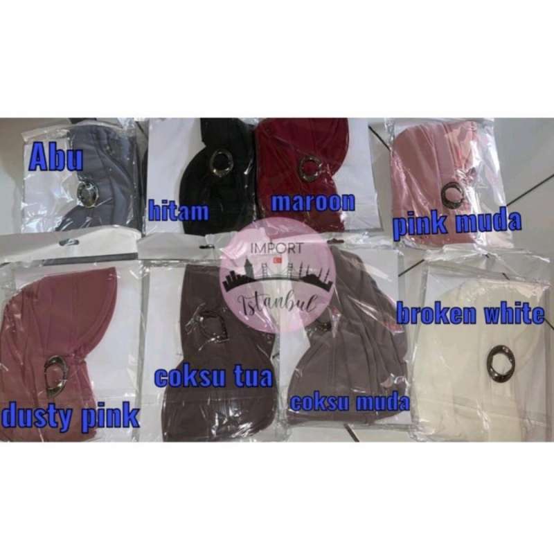 Jual Inner turban hijab topi instan instant original import turki di ...
