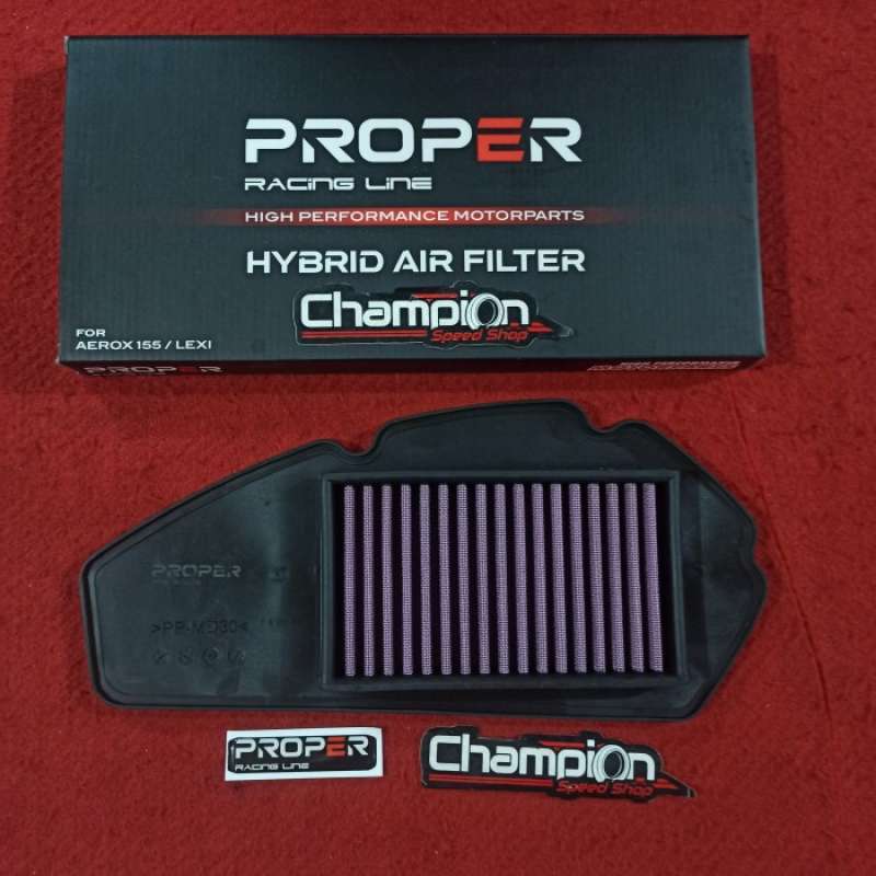 Promo Hybrid Air Filter Udara Proper Racing Line Yamaha Lexi 125 Diskon ...