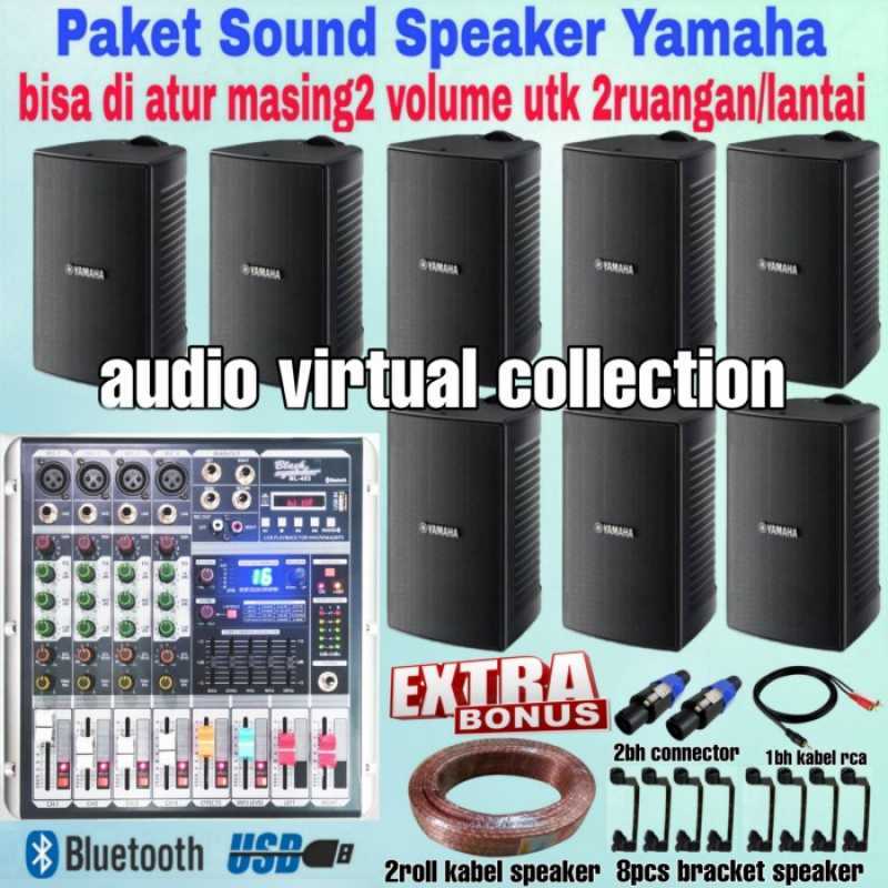 Jual Paket Sound System Indoor Untuk 2 Lantai / Ruangan (isi 8 Unit) Di ...