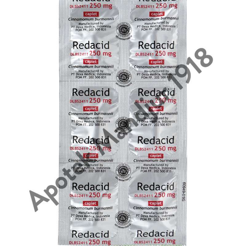 Jual Redacid 250 Mg 6 Kaplet - Meringankan Gangguan Pada Lambung Di ...