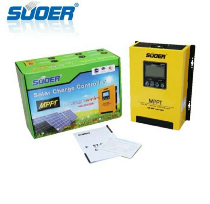 Promo MPPT Suoer Solar Charge Controller 12V 24V 48V 40A ST-MP Series 40 Amp Diskon 23% di ...