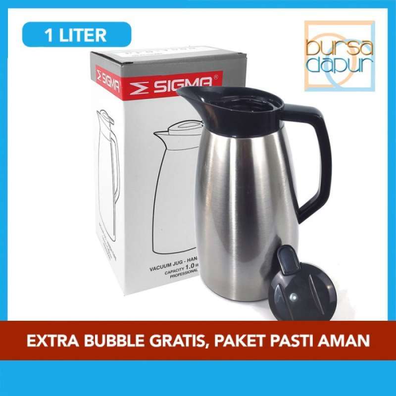 Jual Sigma Termos Vacum Jug 1 Liter - Model Teko - Termos Tuang Air ...