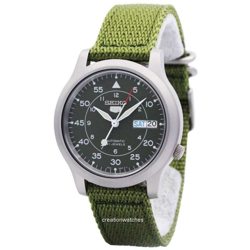 Jual Jam Tangan Pria Seiko 5 Military Automatic Nylon SNK805K2 di ...