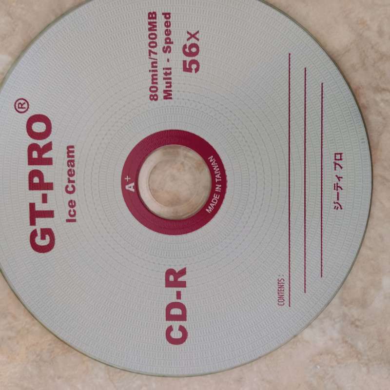 Jual Gt-pro Cd-r High Quality - Bundling 4 Di Seller Story-a - Sekapuk ...
