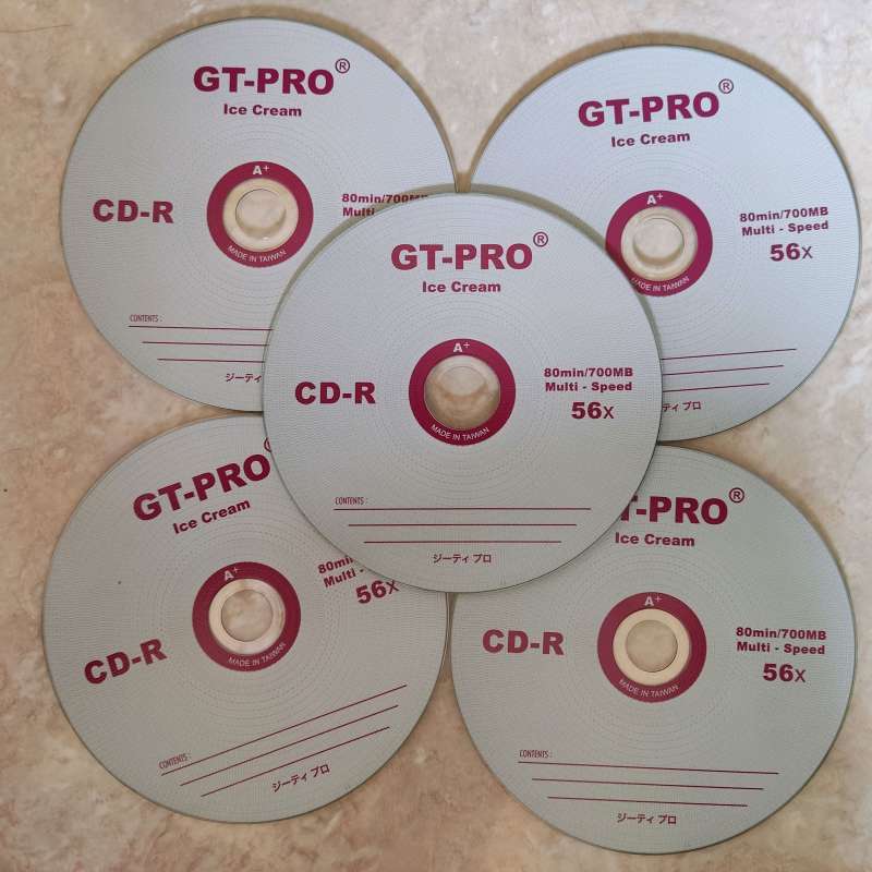 Jual Gt-pro Cd-r High Quality - Bundling 4 Di Seller Story-a - Sekapuk ...