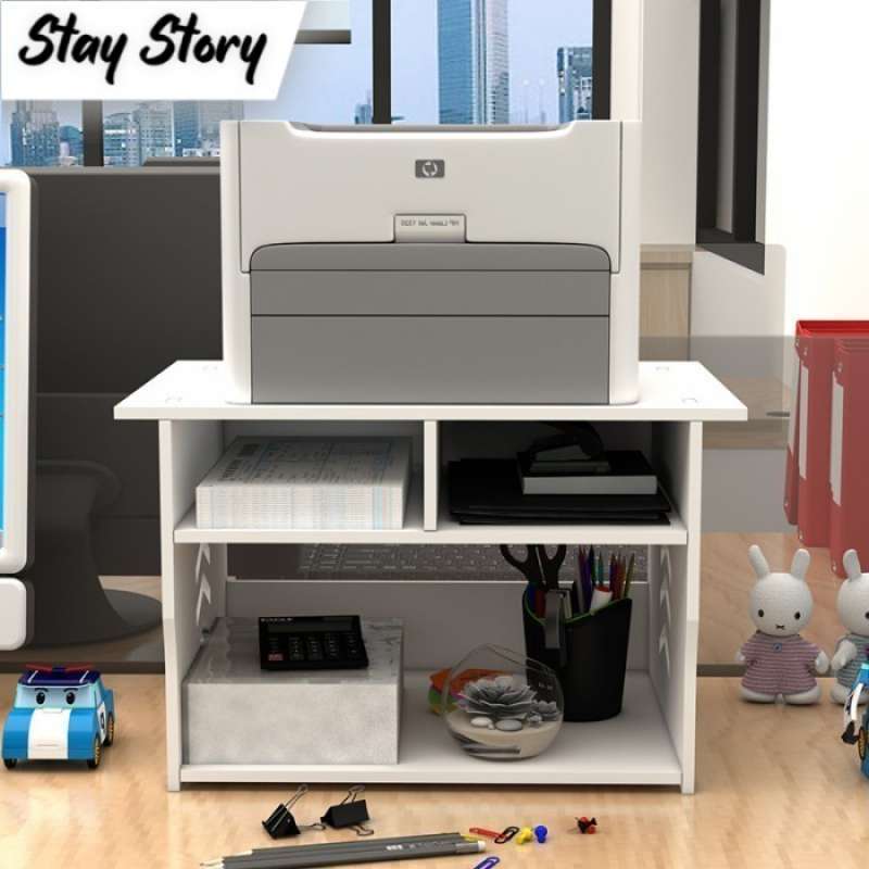 Promo Rak Printer Kayu Meja Susun Minimalis Vintage Shabby Diskon 24% ...