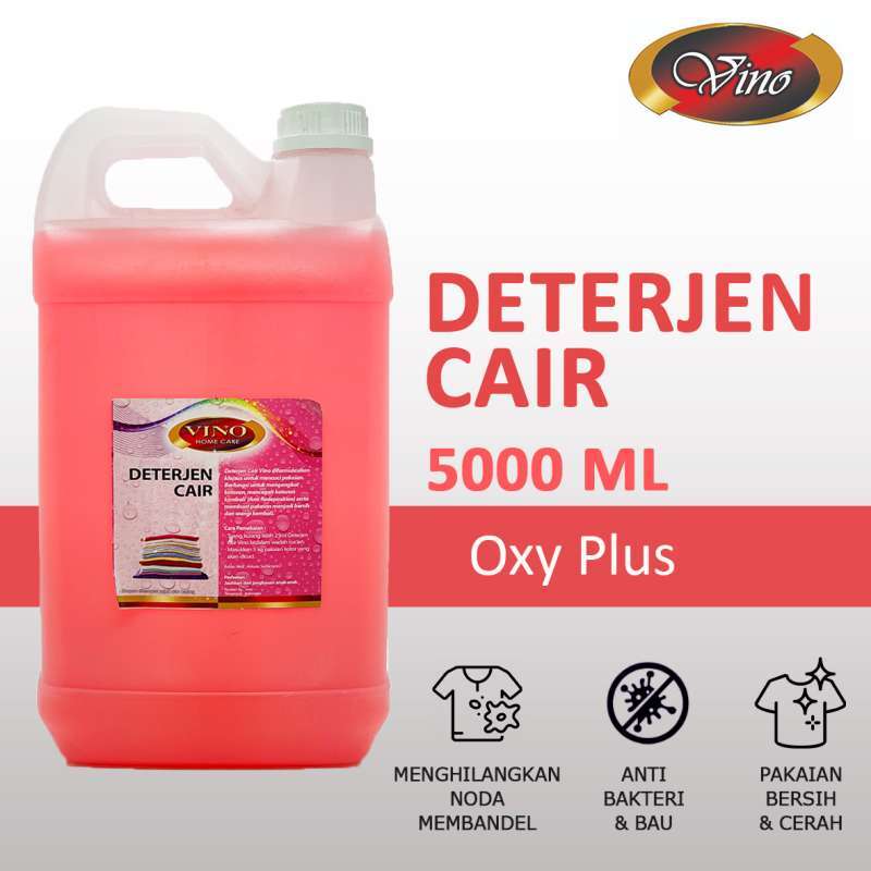 Jual VINO Deterjen Cair Laundry PREMIUM OXY EXTRA PLUS Detergent Liquid ...