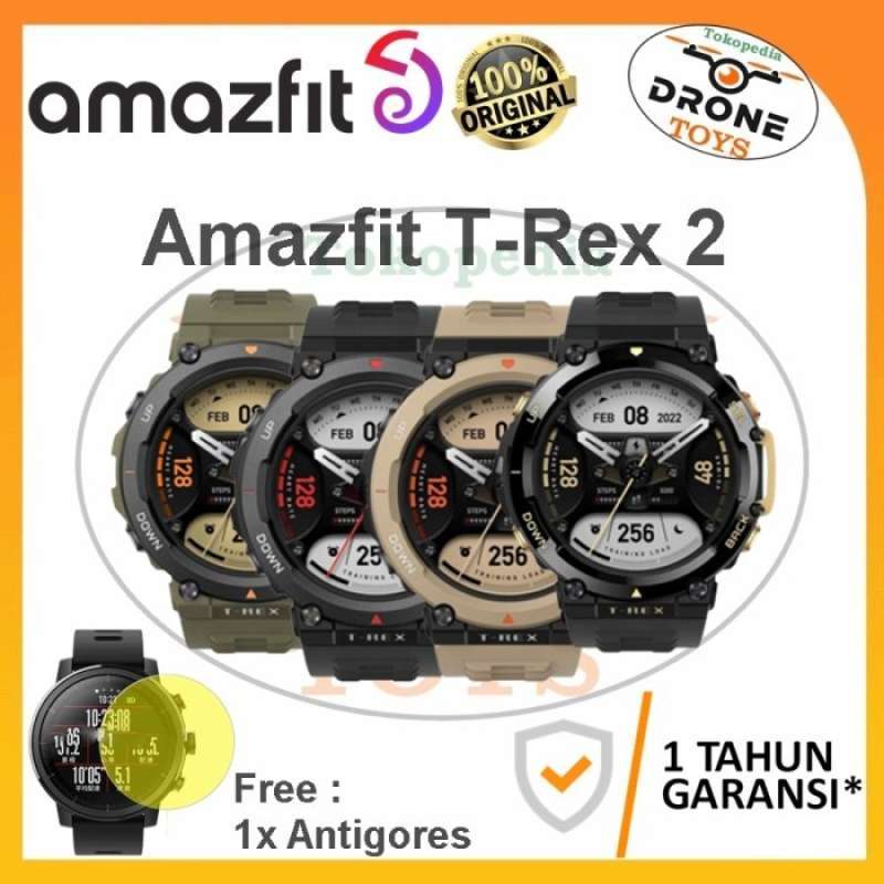 Promo Amazfit TRex 2 Trex Pro T Rex Smartwatch Military STD AMOLED ...