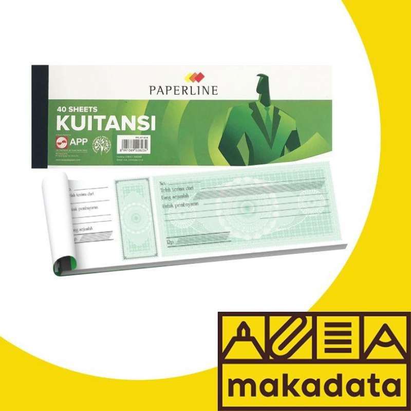 Jual KWITANSI | KUITANSI PAPERLINE MINI TANGGUNG BESAR (1PCS) MURAH ...