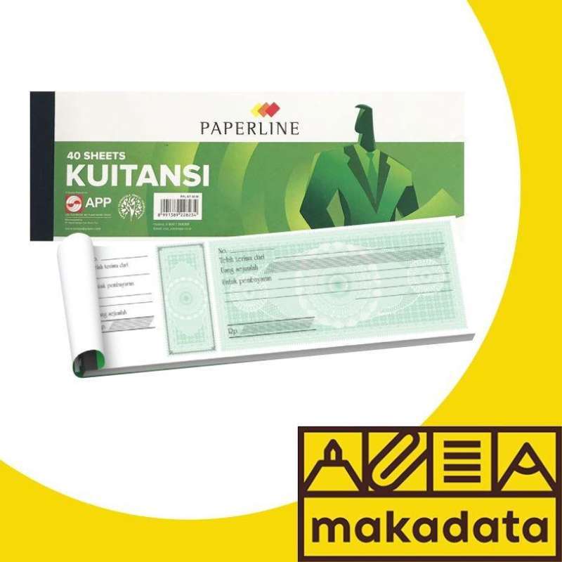 Jual KWITANSI | KUITANSI PAPERLINE MINI TANGGUNG BESAR (1PCS) MURAH ...
