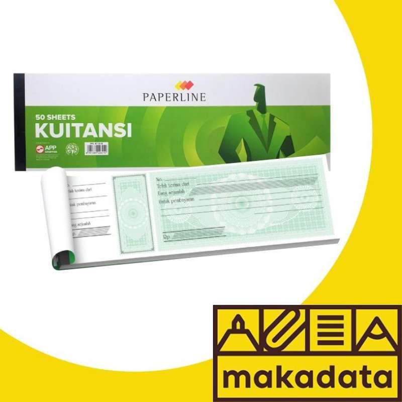 Jual KWITANSI | KUITANSI PAPERLINE MINI TANGGUNG BESAR (1PCS) MURAH ...
