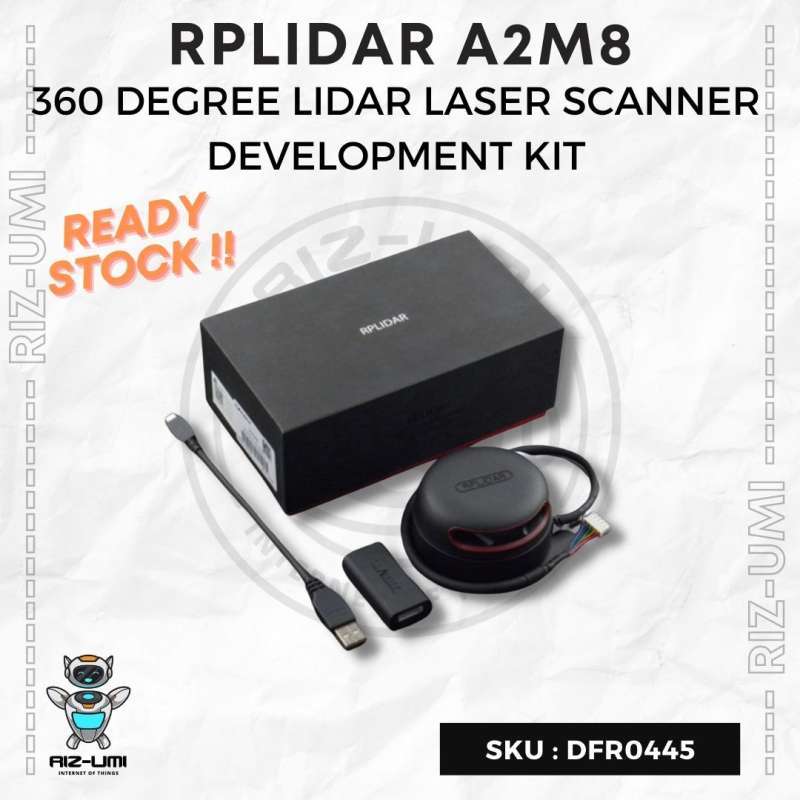 Jual Rplidar A2m8 - 360 Degree Lidar Laser Scanner Development Kit Di Seller Riz-umi - Balecatur ...
