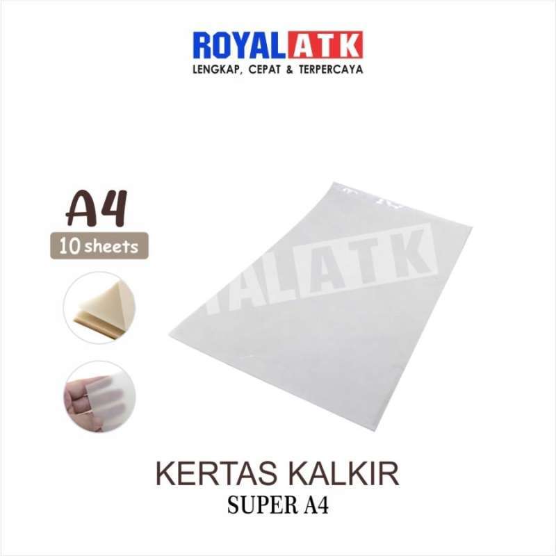 Jual Kertas Kalkir Super Citra A4 80/85 gr di Seller Royal ATZ ...