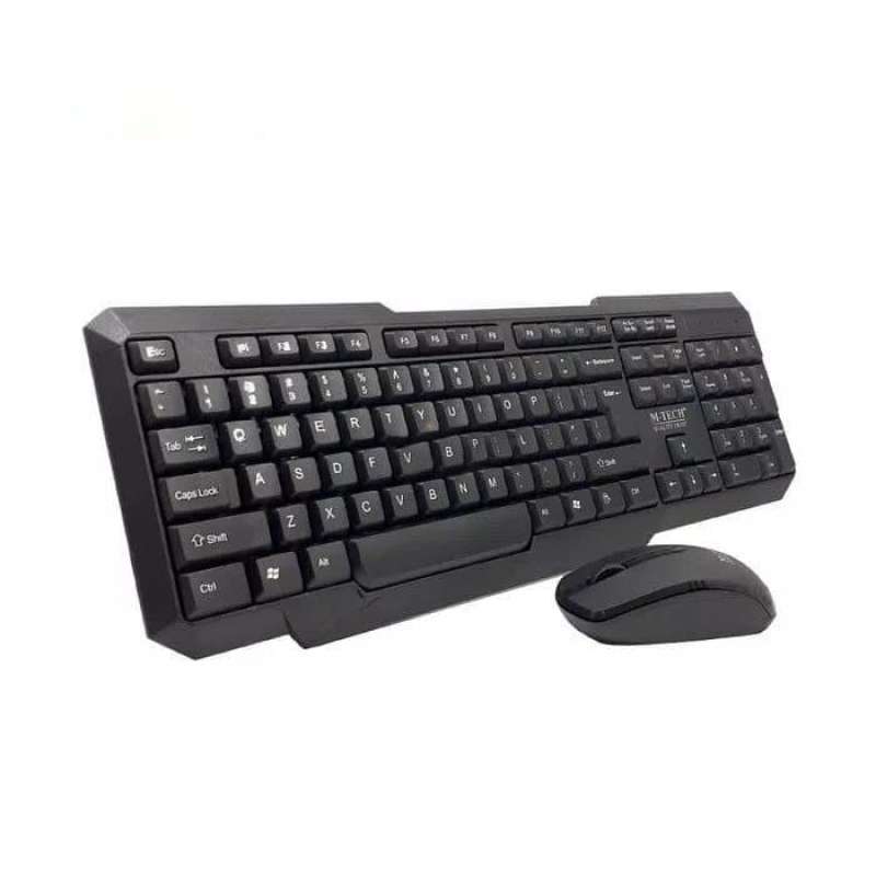 Jual Keyboard Wireless Mouse MTech STK-04 M-Tech STK04 Combo di Seller ...