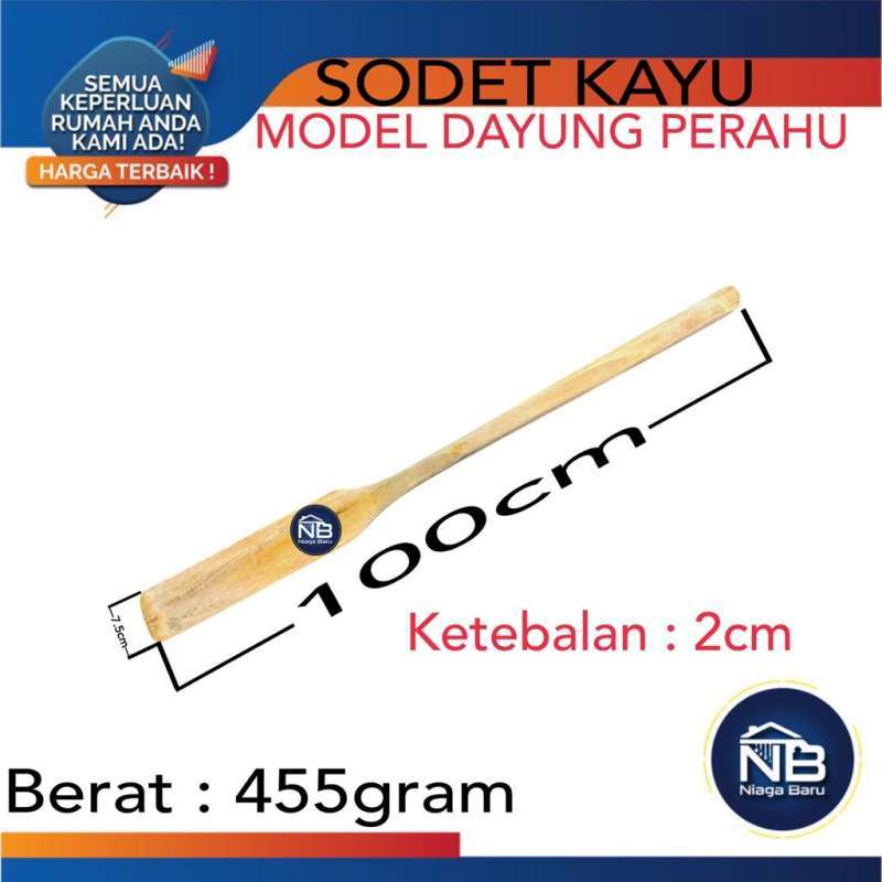 Jual Spatula Kayu Panjang 1 Meter Original Murah - Harga Diskon Mei ...