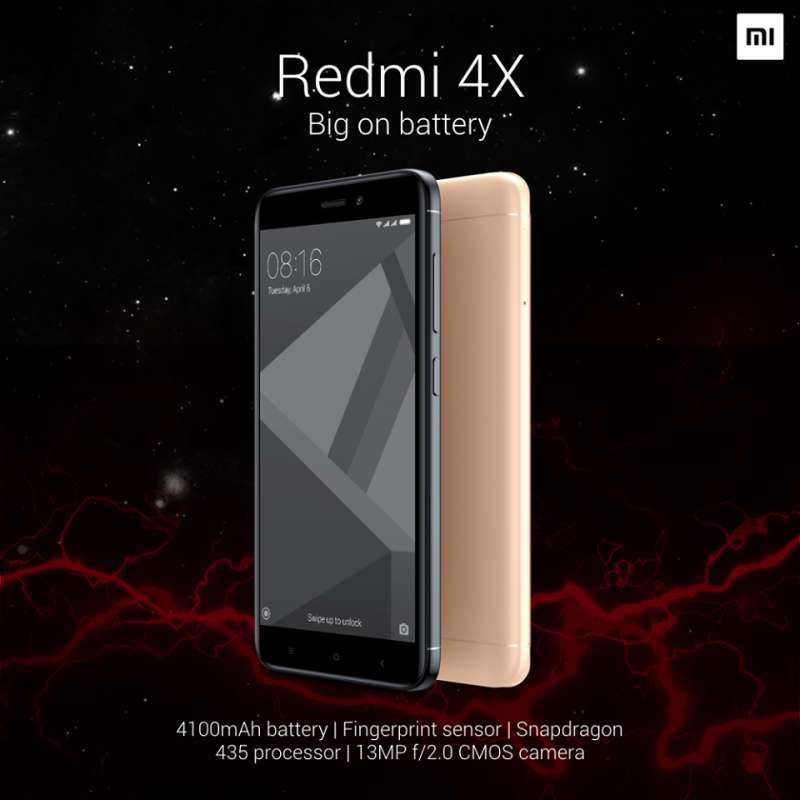 Promo Xiaomi Redmi 4x Ram 4gb Ram 64gb Diskon 18% Di Seller Starmax ...