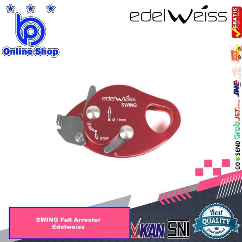 Promo Safety Climbing - SWING Fall Arrester - Edelweiss Diskon 23% di ...