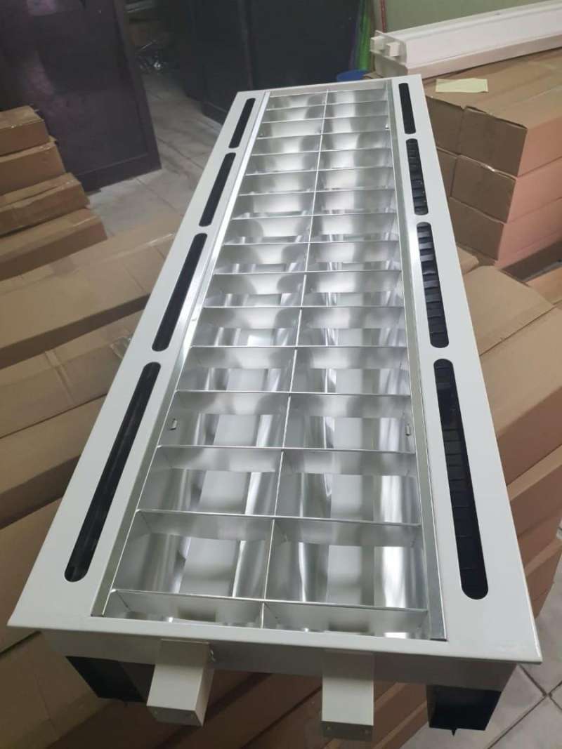 Jual KAP FITTING RUMAH LAMPU DIFFUSER LUBANG HAWA UDARA AC 2X36 LEBAR ...