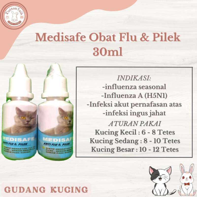 Jual Medisafe Obat Flu - Flu Cat Dan Pilek Pada Kucing Flu Cat Kucing ...