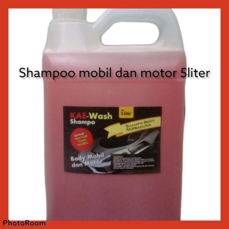 Jual RECOMMEND shampoo mobil dan motor 5liter di Seller Store Hanzo ...