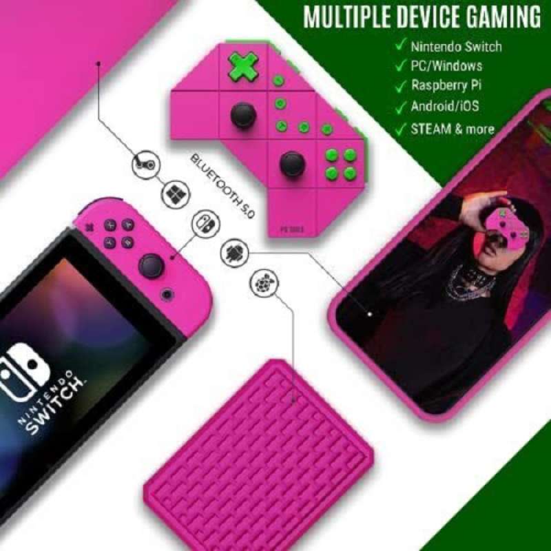Jual Pb Tails Choc Bluetooth Gaming Wireless Controller Pc Steam Switch ...