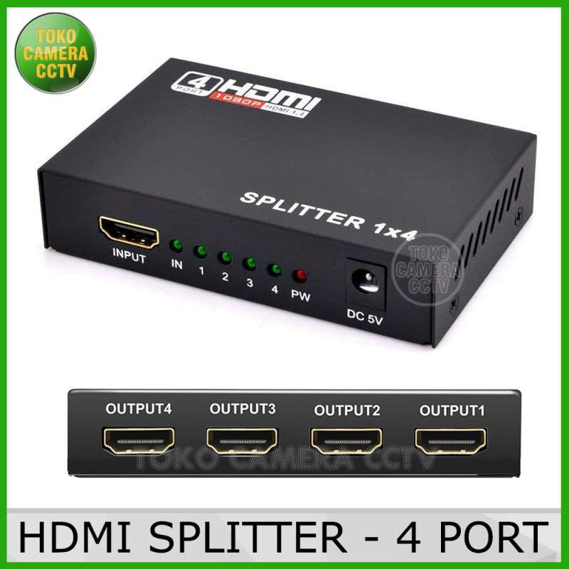 Jual Hdmi Splitter 4 Port Di Seller Toko Camera Cctv - Tanah Sereal ...