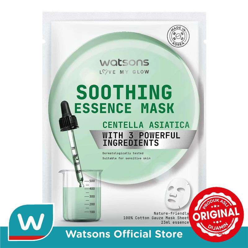 Promo WATSONS Soothing Essence Mask 1S Diskon 40% di Seller WATSONS ...