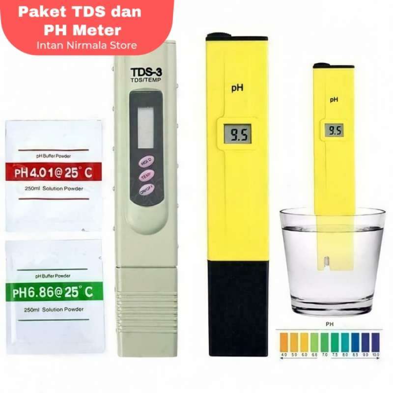 Promo Paket Alat Ukur Ph Meter & Tds Tester Digital Air Diskon 20% di ...