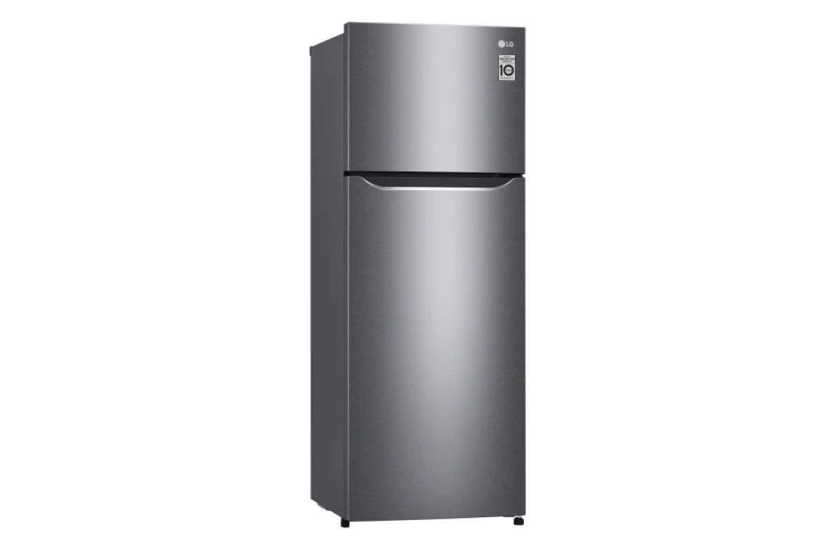 Promo Lg Kulkas 2 Pintu Top Freezer Fridge In Dark Graphite Steel [225l ...