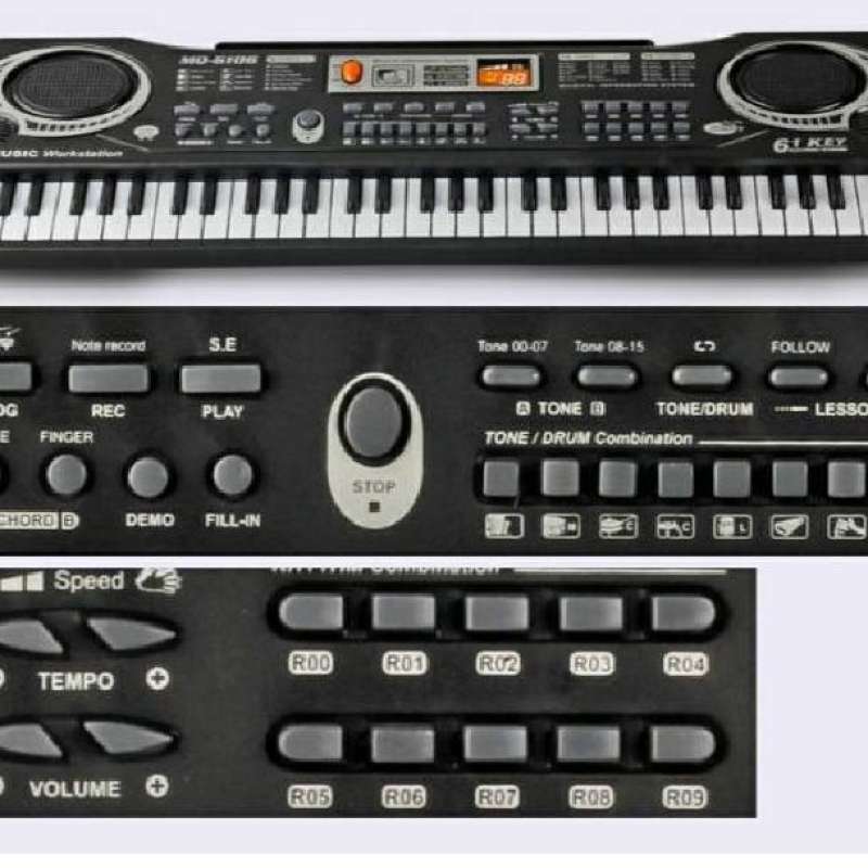 Jual Mainan Keyboard Anak Plus Mic Di Seller Happy Music - Sei Agul ...