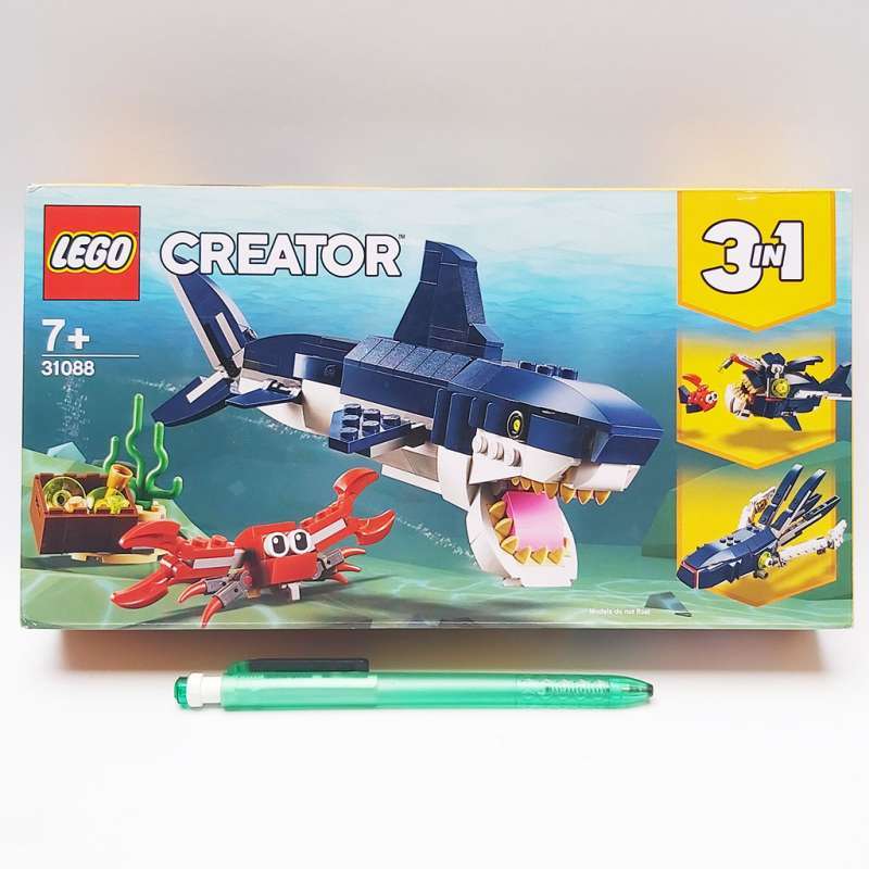 Jual Lego Creator 31088 Deep Sea Creatures Building Blocks Mainan Di ...