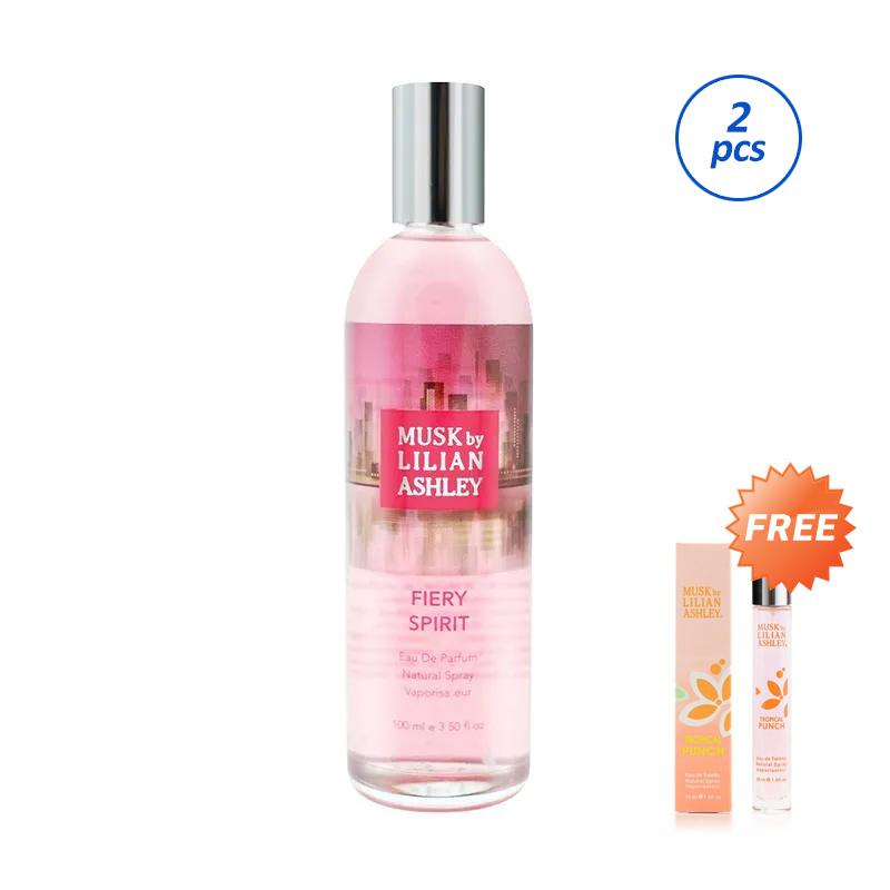 Jual Buy 2 - Musk By Lilian Ashley Fiery Spirit Perfume [100 mL] Free ...