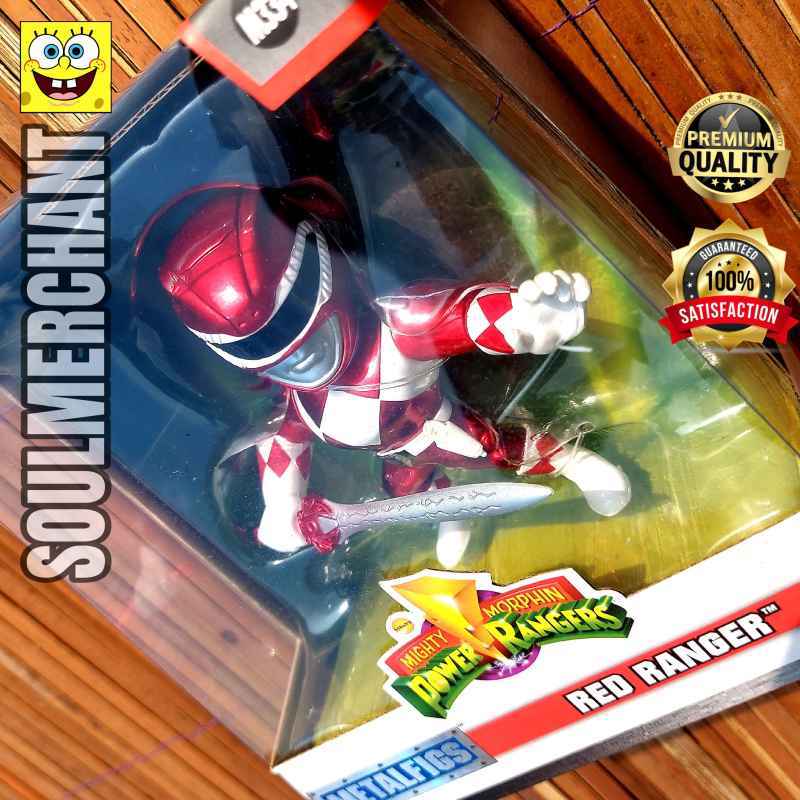 Jual Jada Toys Metals Power Ranger - Red Ranger Action Figure [4 Inch ...