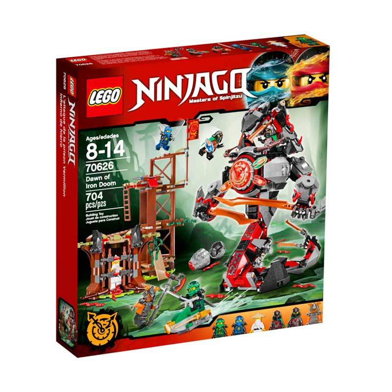 Jual LEGO Ninjago 70626 Dawn of Iron Doom Mainan Blok & Puzzle di ...