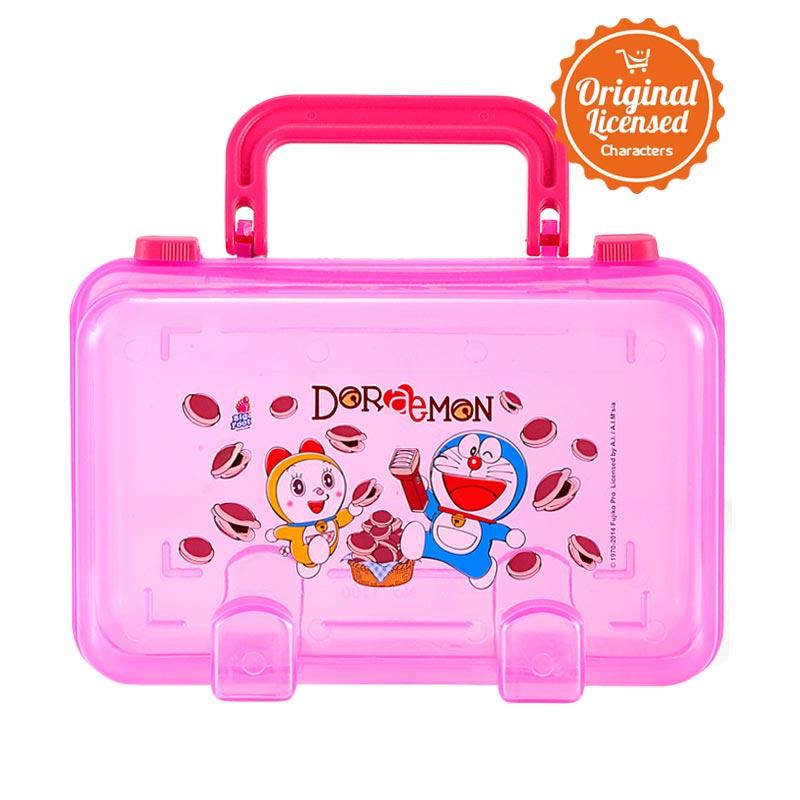 Promo Doraemon School Box Set Tempat Makan Anak - Pink Diskon 20% Di ...